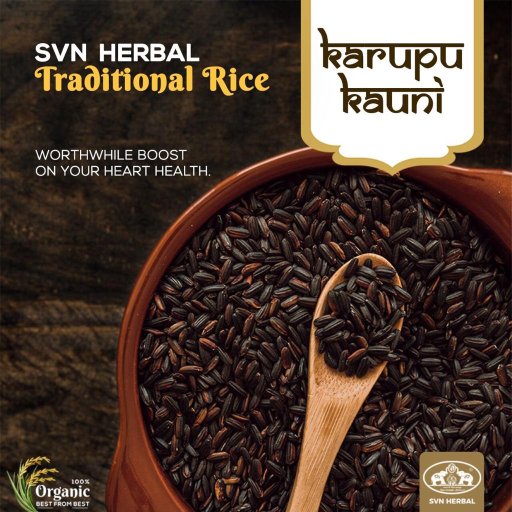 SVN TRADITIONAL KARUPU KAVUNI ARISI BLACK RICE(FORBIDDEN RICE) | Shopee ...