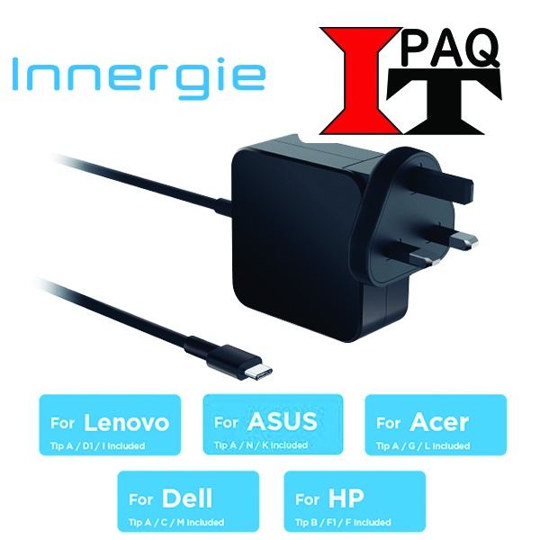 Innergie 65U Laptop Power Adapter (6 Tip) | Shopee Malaysia