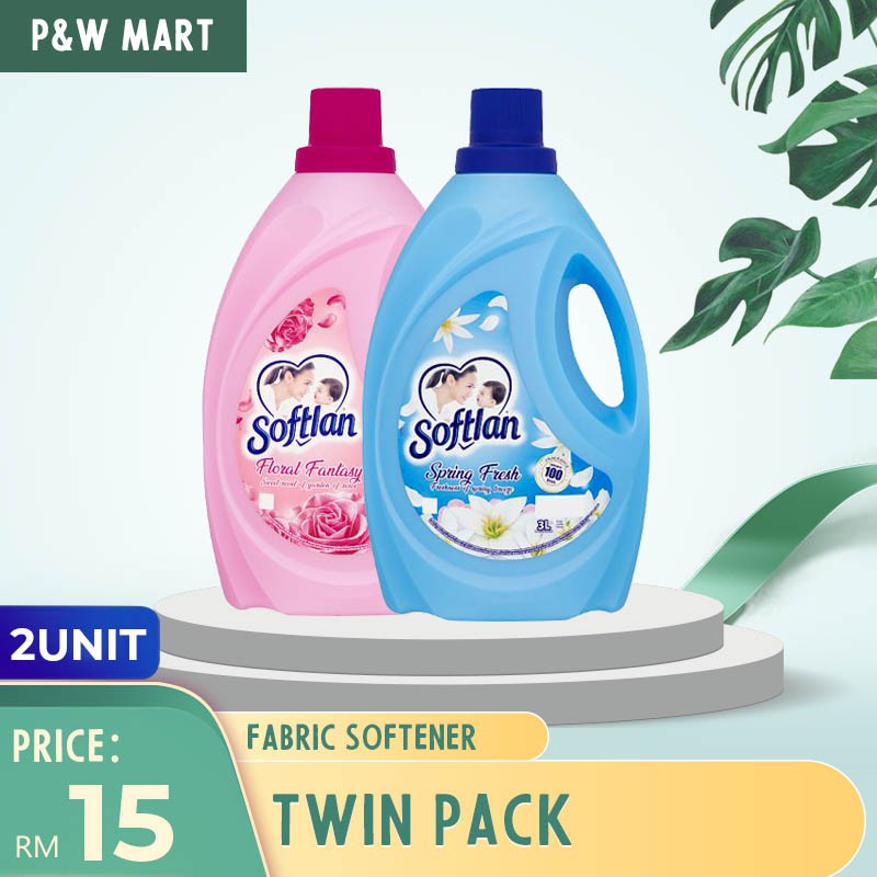 Softlan Fabric Softener ( Twin Pack ) | Shopee Malaysia