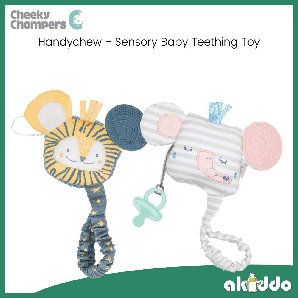 CHEEKY CHOMPERS Handychew - Sensory Baby Teething Toy | Shopee Malaysia
