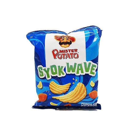 MISTER POTATO SYOK WAVE SEAFOOD 65G | Shopee Malaysia