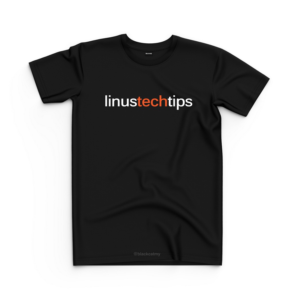 LINUS TECH TIPS LOGO T-SHIRT | Shopee Malaysia