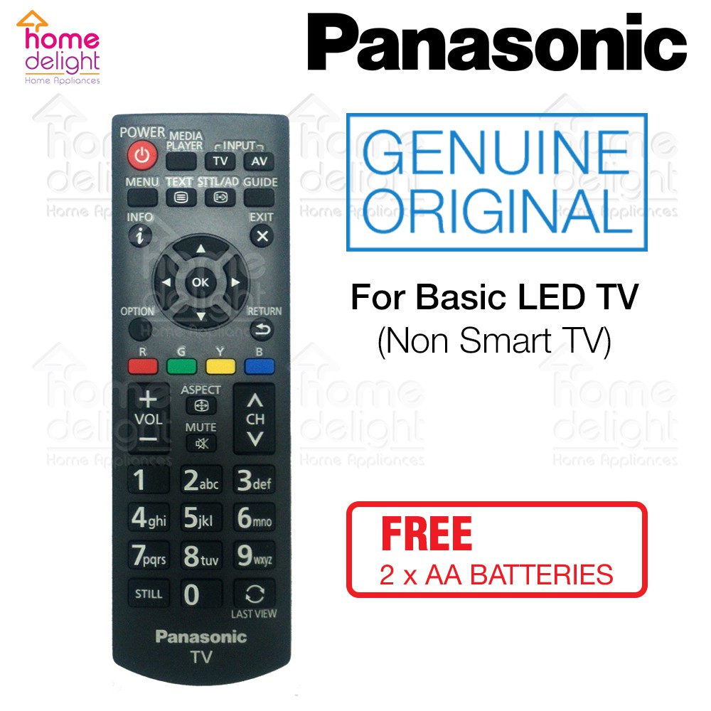 Panasonic LED TV Remote (Original) | Shopee Malaysia
