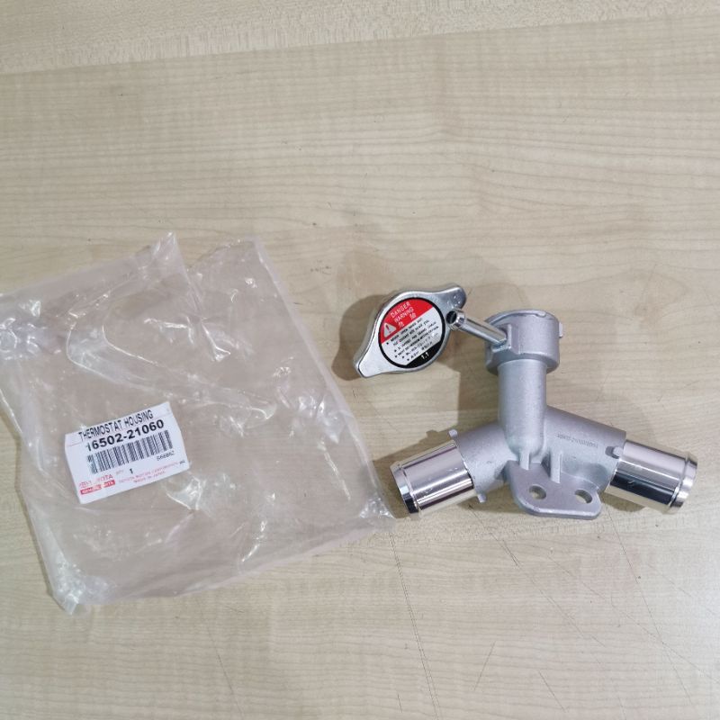 TOYOTA VIOS NCP93 TOYOTA YARIS THERMOSTAT HOUSING WITH CAP 16502-21060 ...