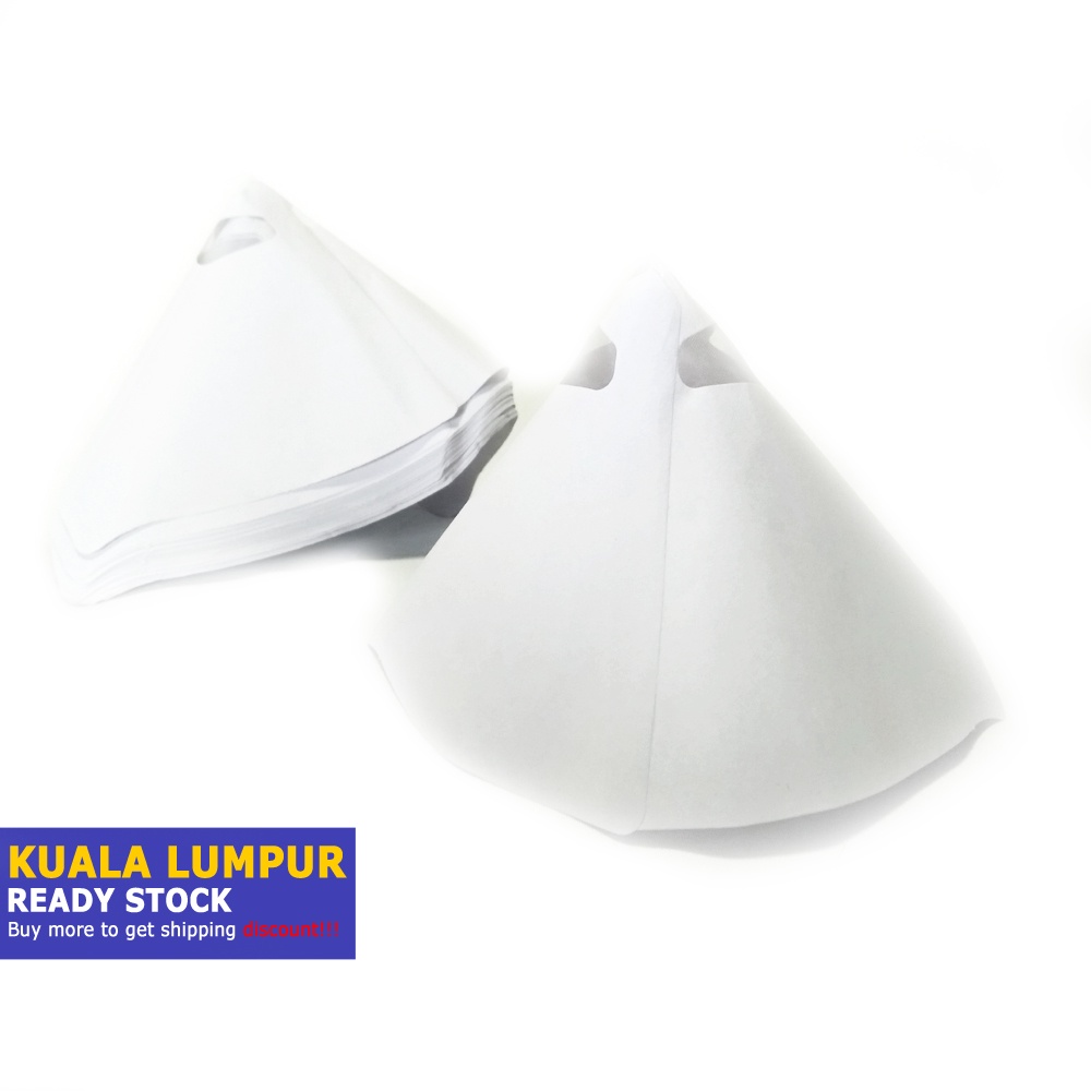 Disposable Paper Cone Paint Filter Strainer funnel | Shopee Malaysia