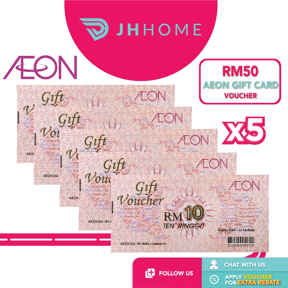 Aeon RM50 Gift Voucher | Shopee Malaysia
