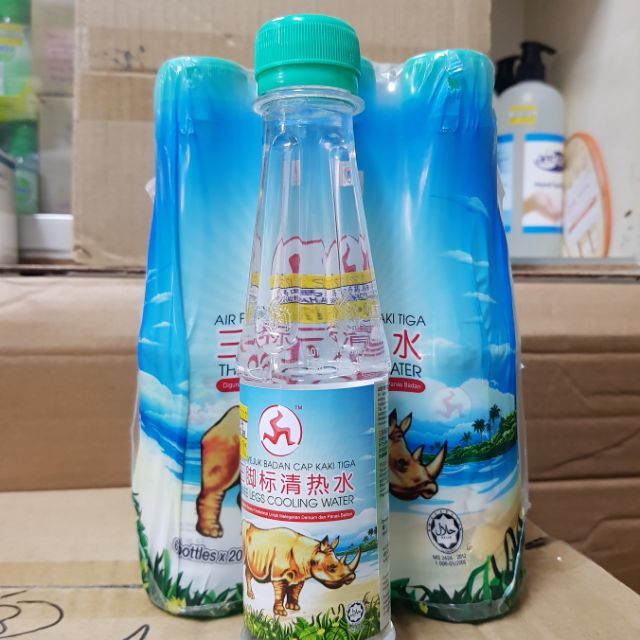 AIR PENYEJUK BADAN CAP KAKI TIGA 200ml (AIR BADAK) | Shopee Malaysia