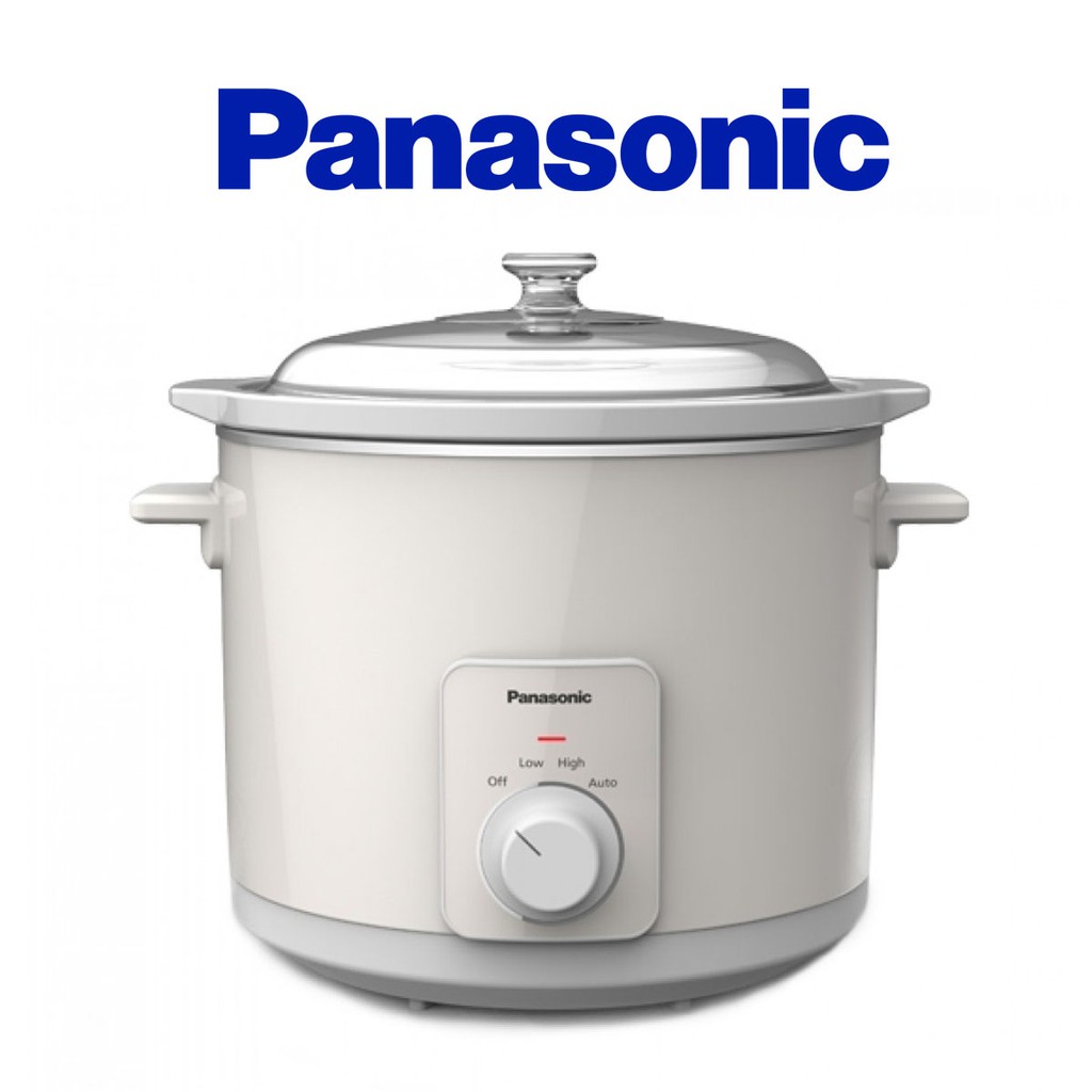 [BOX+BUBBLE WRAPPED!] PANASONIC 5.0L SLOW COOKER NF-N50A | Shopee Malaysia