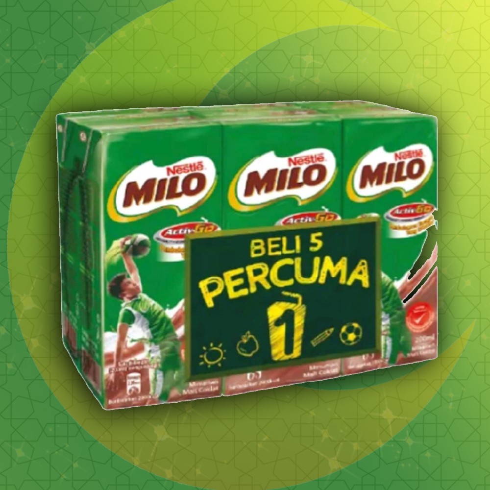 NESTLE MILO Activ Go UHT (6x 200ml) | Shopee Malaysia