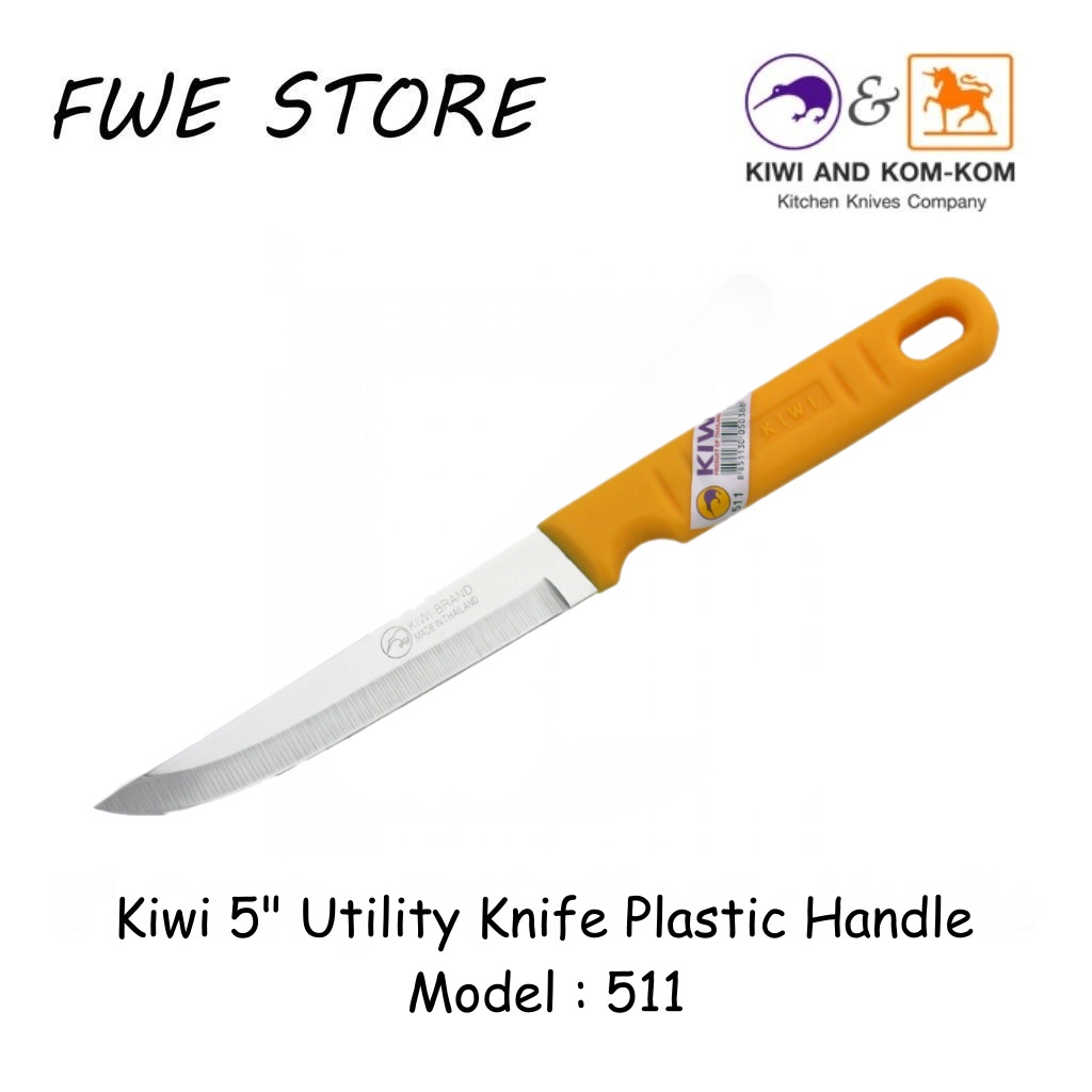 Original Thailand Kiwi 5" Utility Knife Plastic Handle 511 | Shopee ...