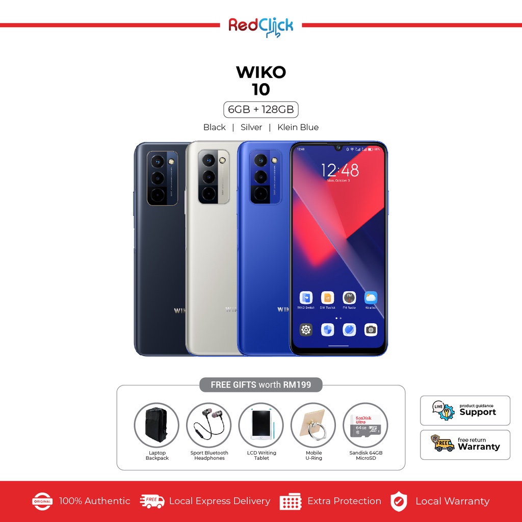 Wiko 10 Price in Malaysia & Specs - RM699 | TechNave