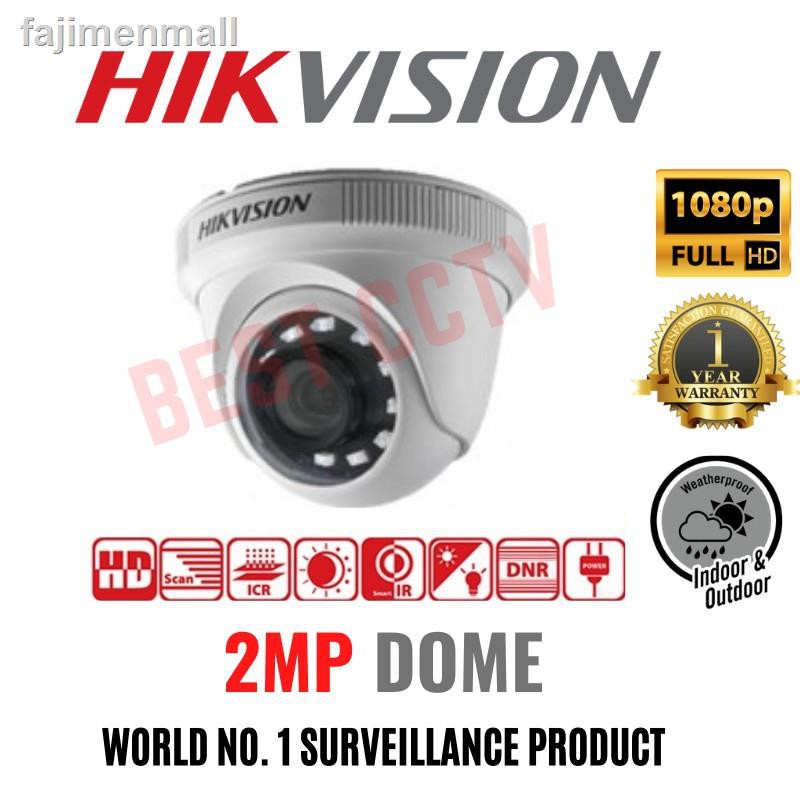 ﹍hikvision indoor dome camera ds-2ce56d0t-ipf 2mp analog full hd 1080p ...