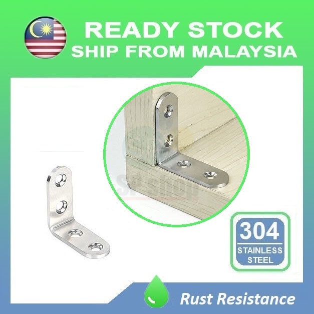 Stainless Steel 304 Multipurpose L Brackets for Furniture Bracket ...
