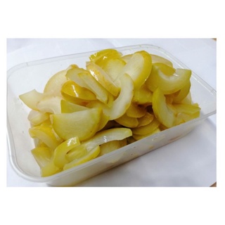 Jeruk Buah Pala Kulit (1KG) | Nutmeg Pickle With Skin (1KG) | Shopee ...