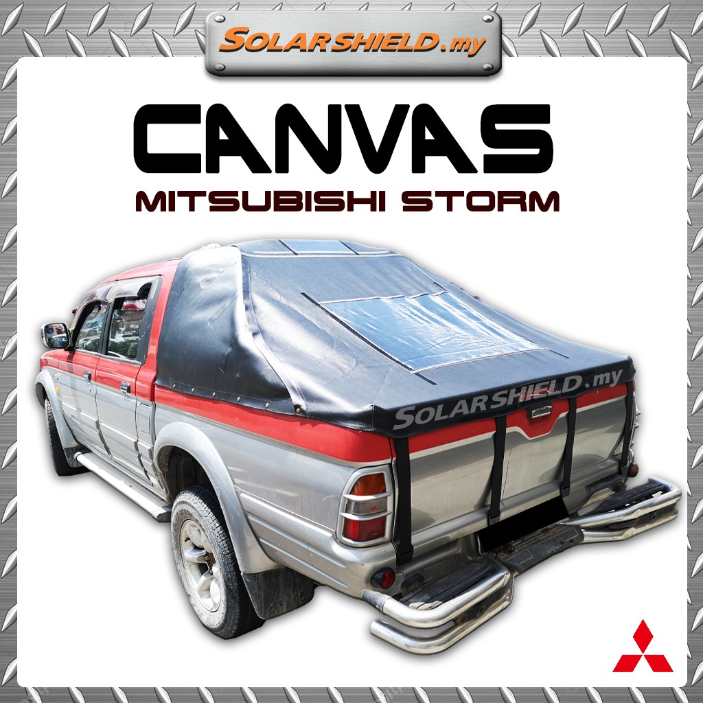 Mitsubishi Storm 4X4 Rear Canvas Kain Kanvas | Shopee Malaysia