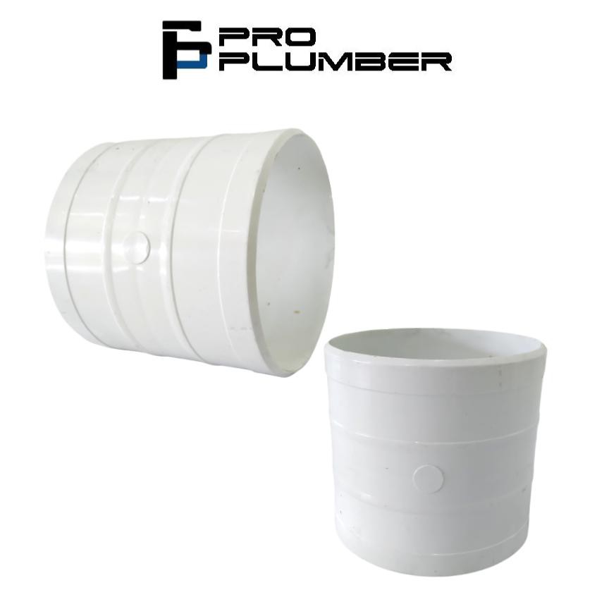 3" uPVC Fitting Straight Coupling Socket Pipe Connector Alatan Paip ...