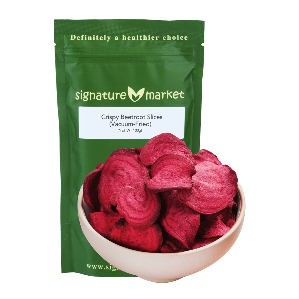 Signature Market Crispy Beetroot Slices (Vacuum-Fried) (100g) | Shopee ...