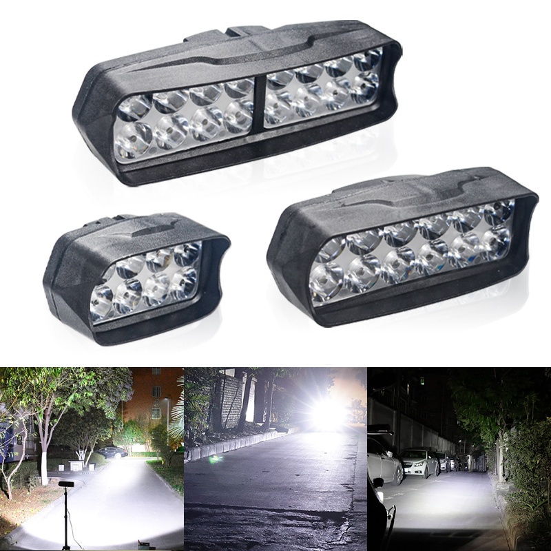 8/12/16Led 12V Car Light Assembly Motorcycle Led Headlight 6000K-6500K ...