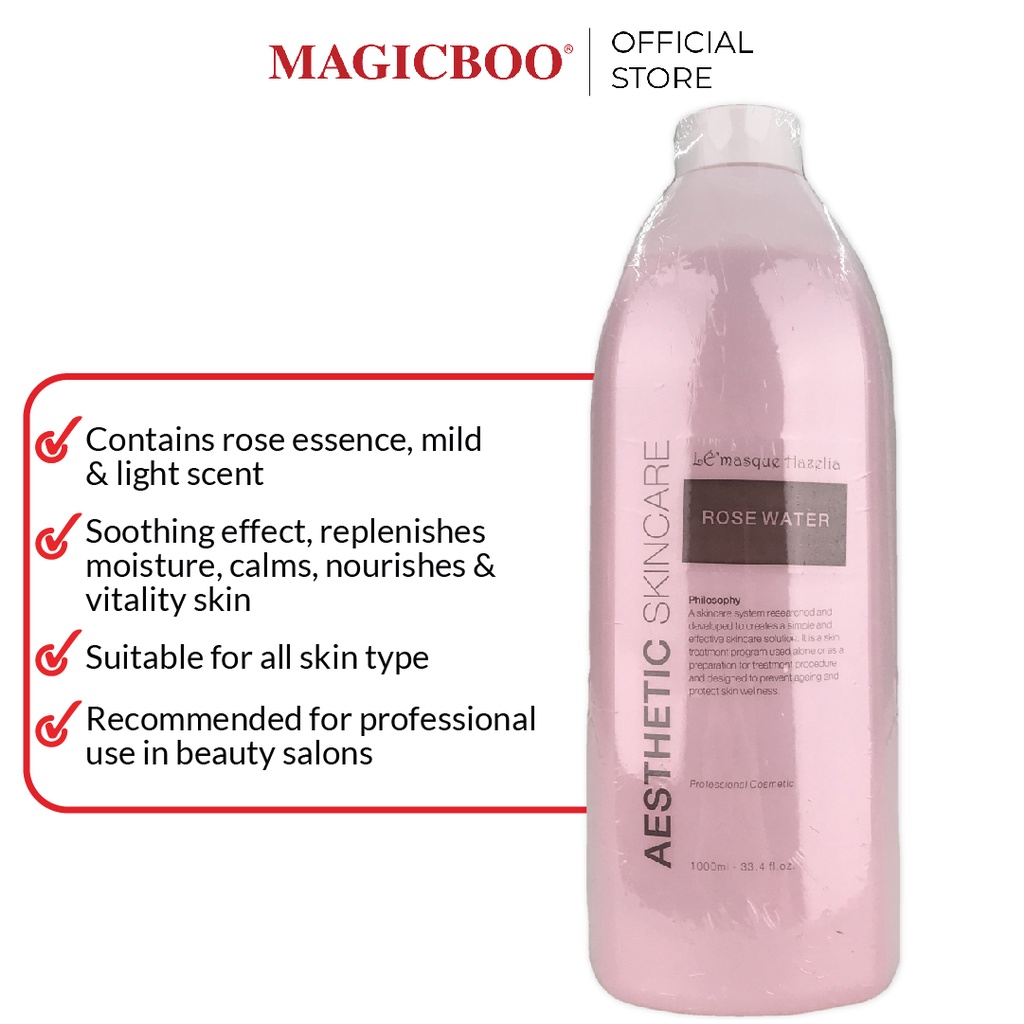 Magicboo Lemasque Rose Water-1000ml | Shopee Malaysia