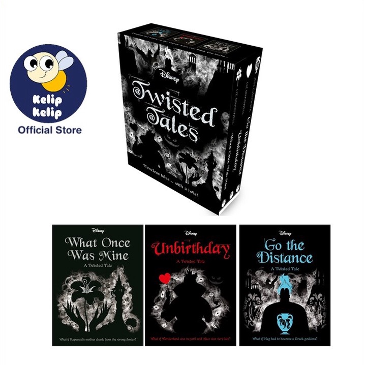 Disney Twisted Tales Book Gift Set with 3 Novels (Box Set) Volume 4 ...