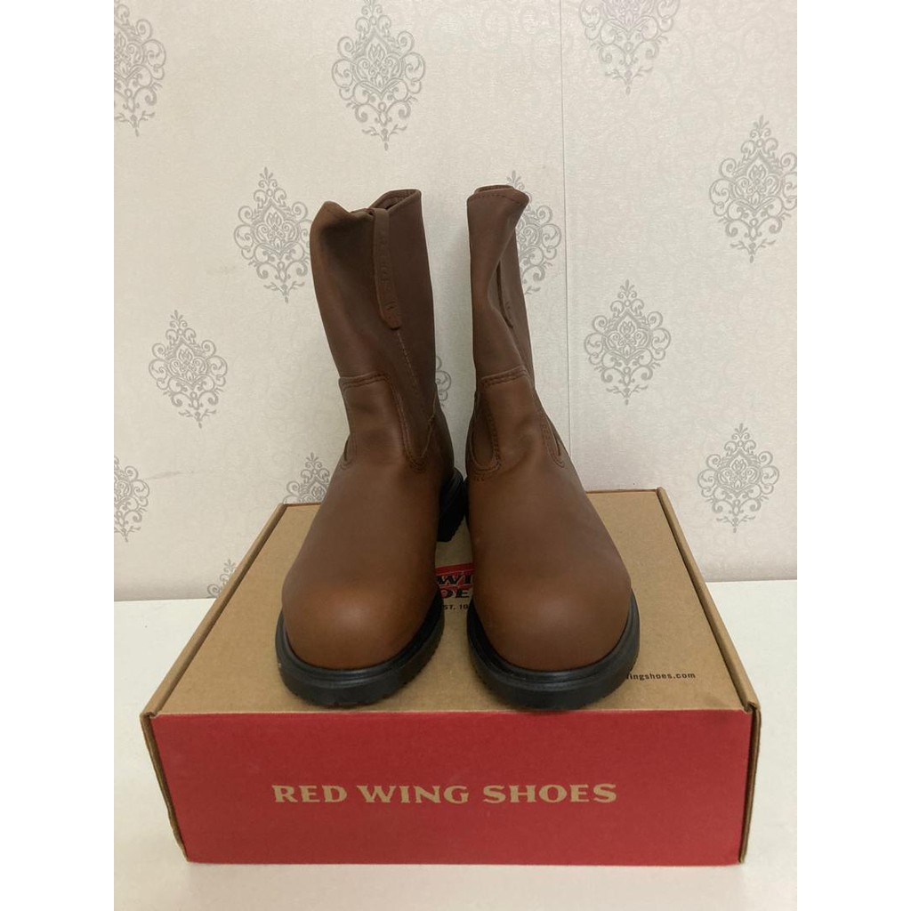 Red Wing Pecos 8241 Safety Shoes Safety Boots Steel Toe | Shopee Malaysia