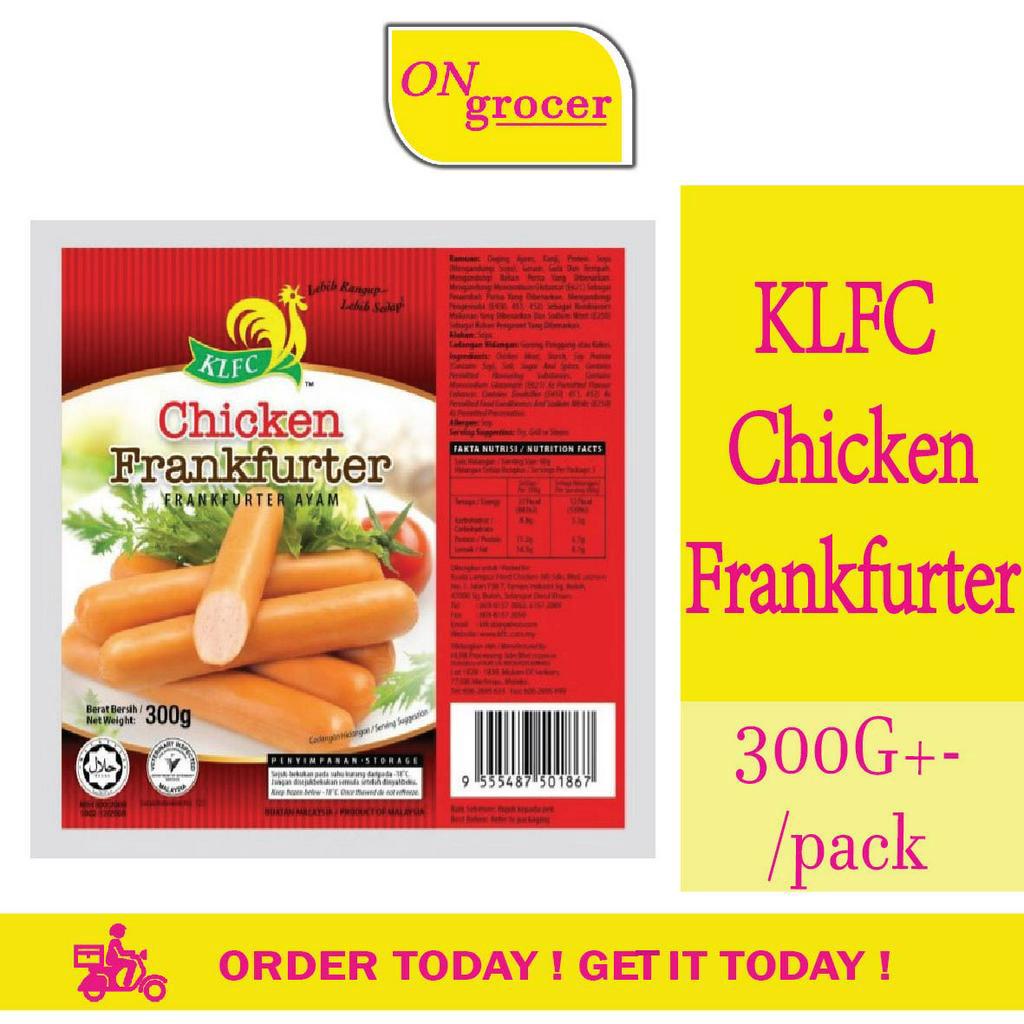 A0151 - KLFC Chicken Frankfurter - 300G | Shopee Malaysia