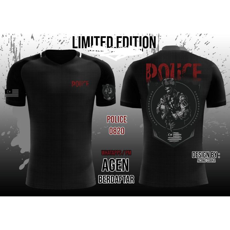 BAJU POLIS LIMITED EDITION | Shopee Malaysia