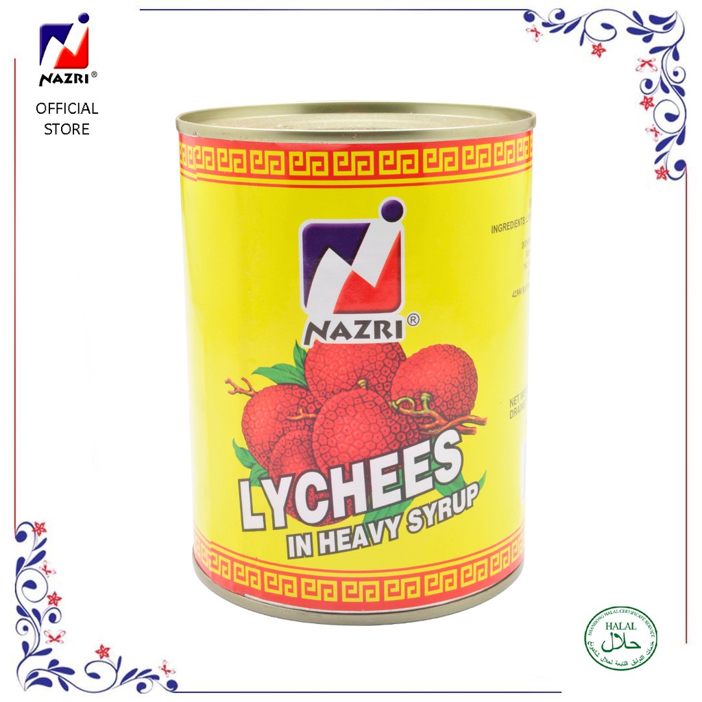 NAZRI Laici dalam sirap (565g)/NAZRI Lychee in Heavy Syrup (565g ...