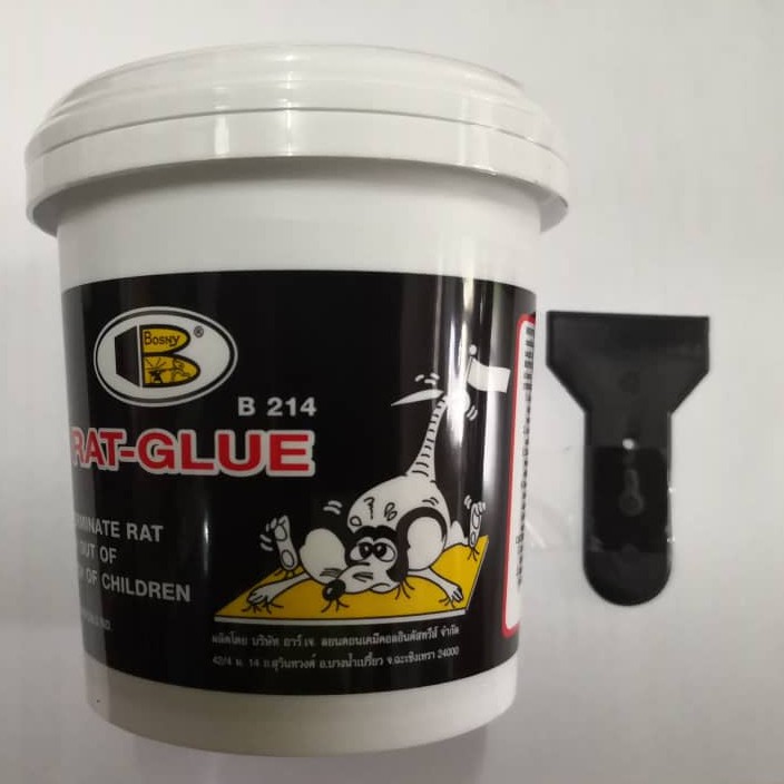 400ML BOSNY Exterminate Rat Non Poisonous Rat Glue No : 214 / Gam Tikus ...