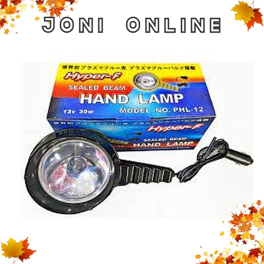 Hand SpotLight Torchlight HYPER - F Sealed Beam Hand Lamp Spot Light ...