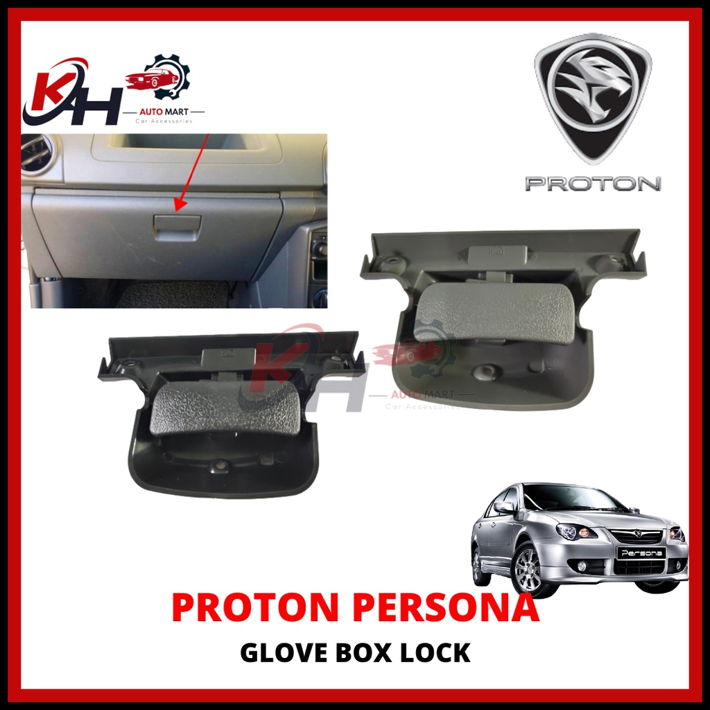 PROTON PERSONA GEN2 DRAWER GLOVE BOX LOCK COMPARTMENT HANDLE DASHBOARD ...