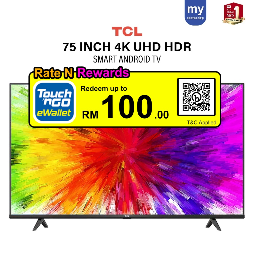 tcl-75-inch-4k-uhd-hdr-android-tv-75p615-dvb-t2-netflix-youtube-smart