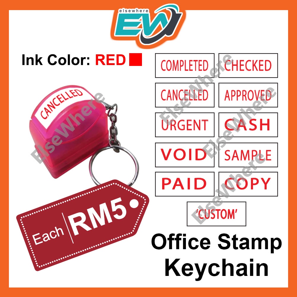Office Stamp cop Completed / Cancelled / Approved / Cash / Checked ...