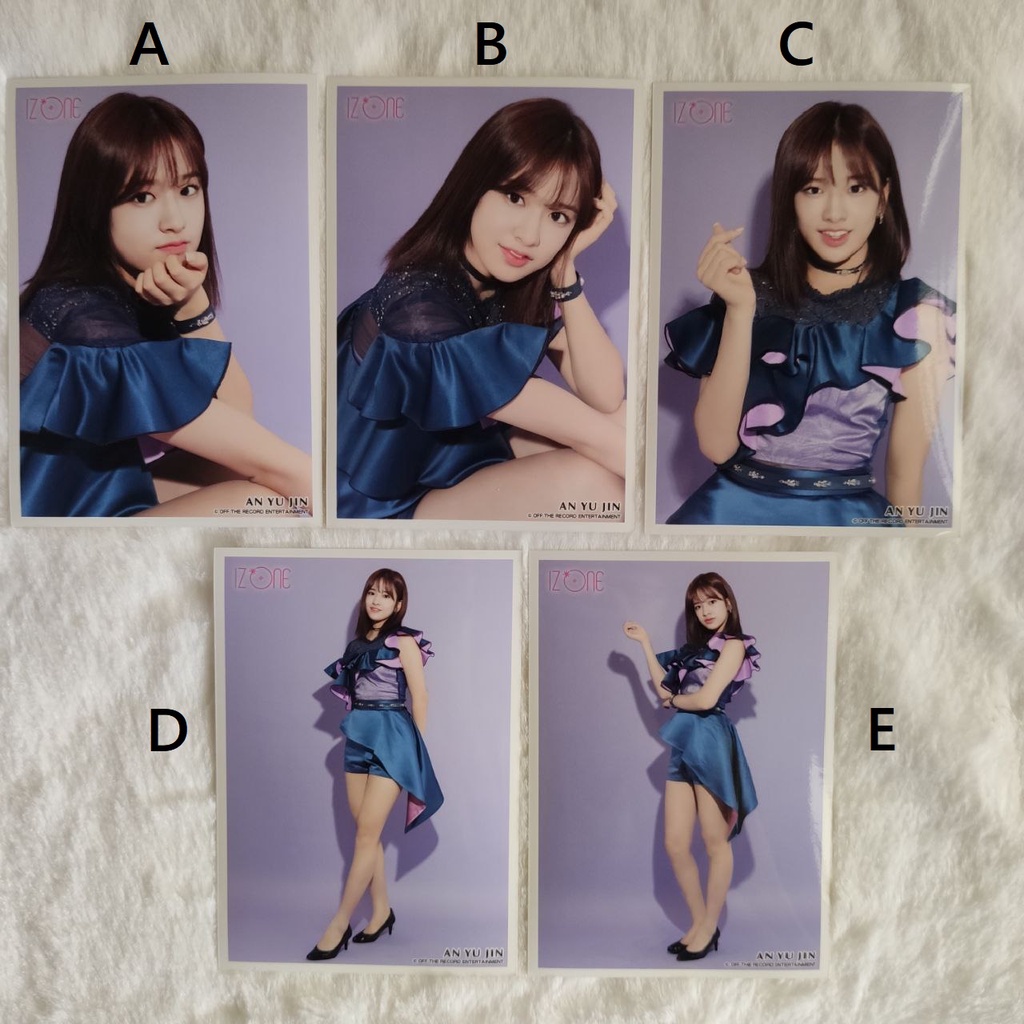 IVE IZ*ONE IZONE An Yujin Japan Bromide / Photocard | Shopee Malaysia