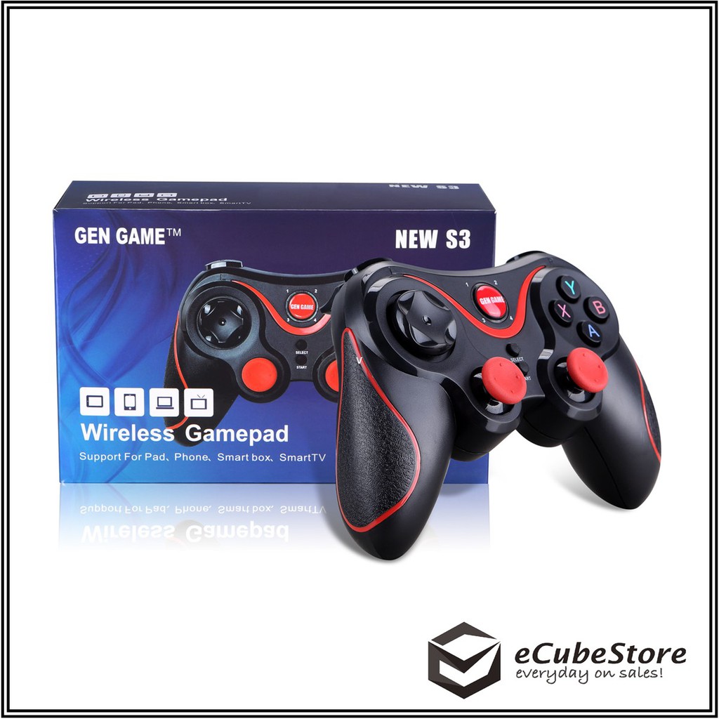 GEN GAME S3 Wireless Bluetooth Game Gamepad Controller S5 T3 Terios ...