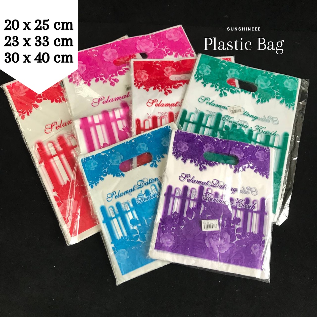 Plastic Bag Perkahwinan | Plastik Beg kenduri | Plastic Goodies ...