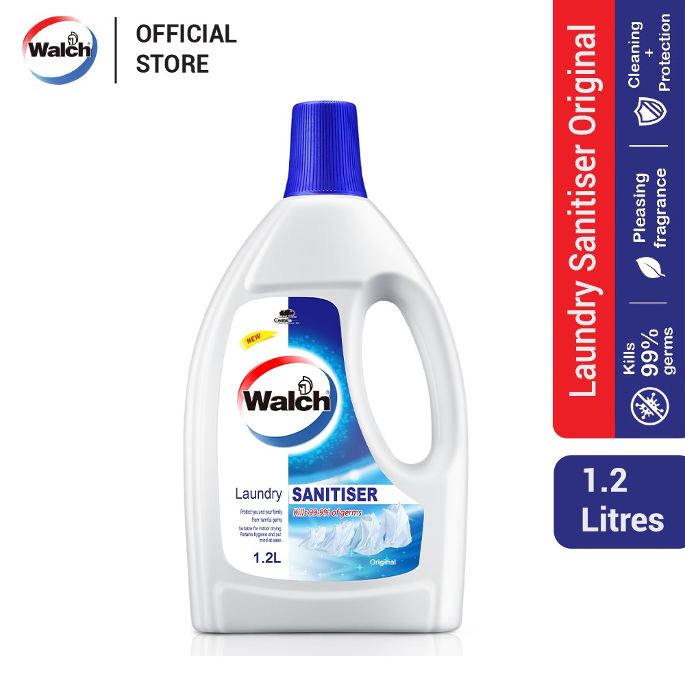 Walch Laundry Sanitizer Original (1.2L) | Shopee Malaysia