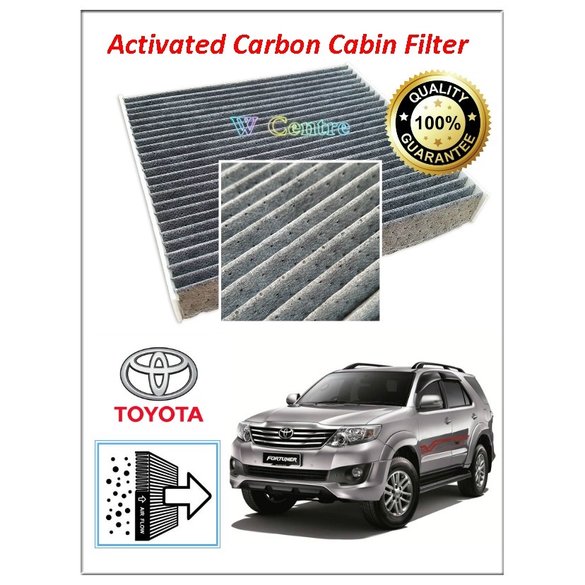 Toyota Fortuner Denso 100% Activate Carbon Cabin Filter | BeeCost