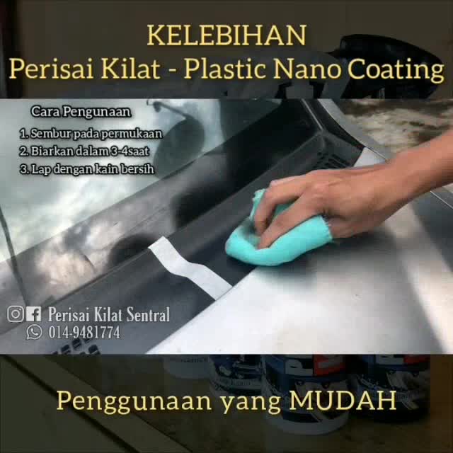 Free Kain - Plastic Nano Coating by Perisai Kilat (Pengilat Plastik ...