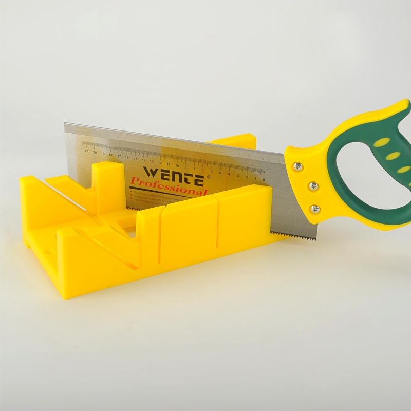 Miter Box 45 degree cutter with 12" saw set pemotong 45 darjah ...