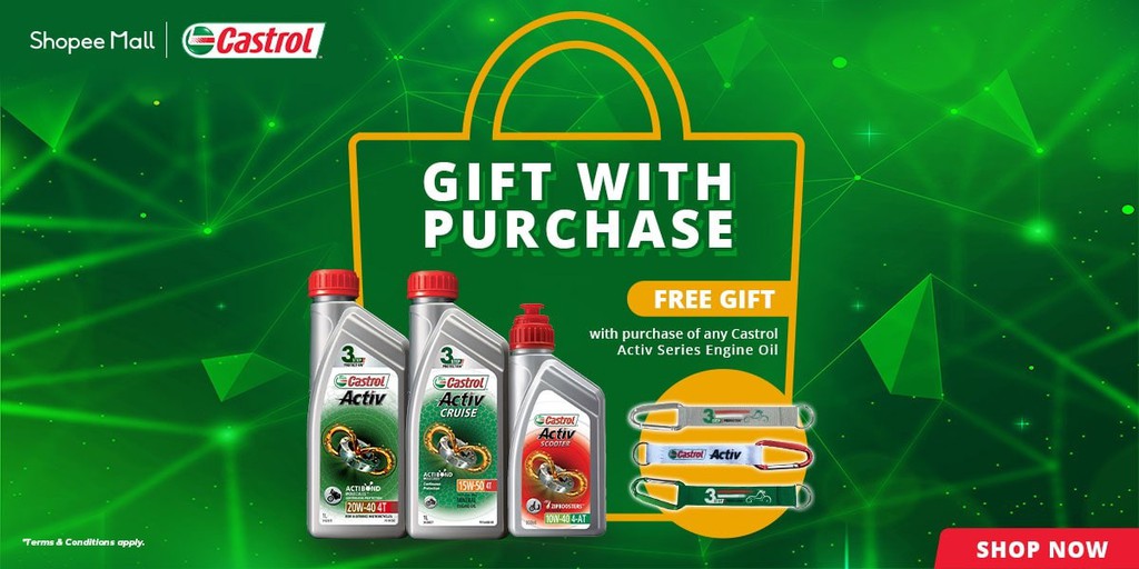 Castrol Malaysia, Online Shop | Shopee Malaysia