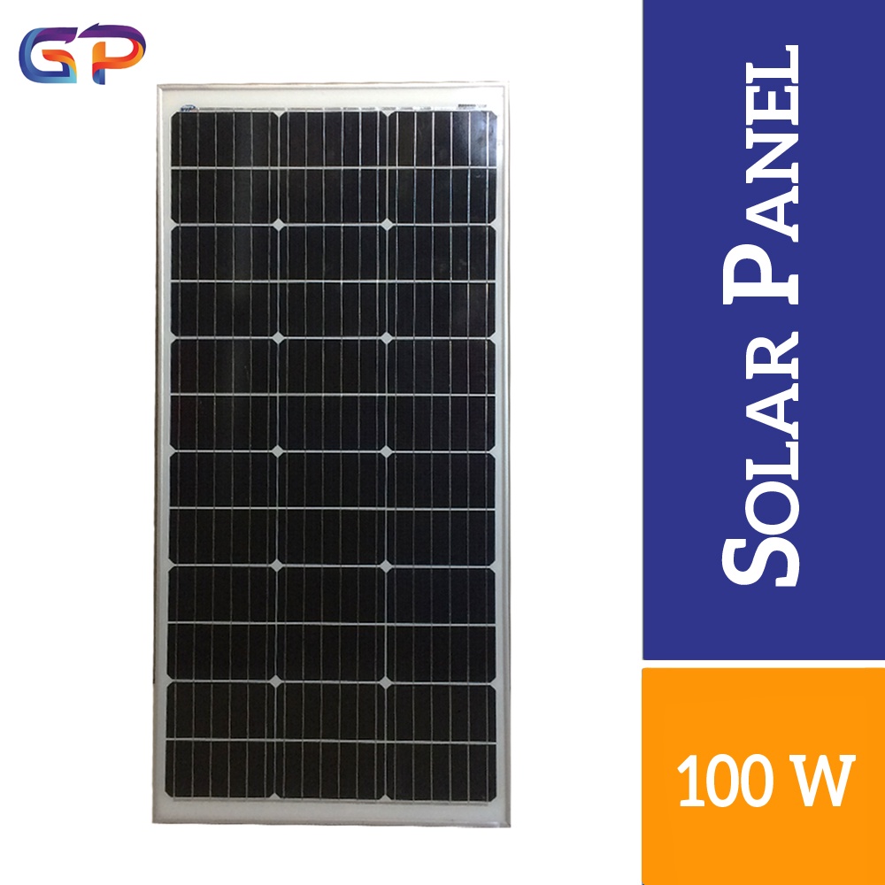 Solar Panel 100W MONO Crystalline Cells Certified with Germany Standard ...