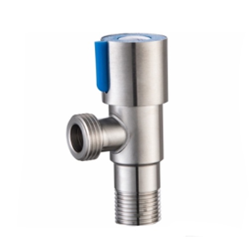 SUS 304 Stainless Steel Quarter Turn Angle Valve 1/2 Inch One Way Valve ...