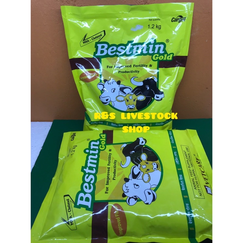 BESTMIN GOLD SUPPLIMENT/VITAMIN UNTUK LEMBU,KAMBING,KERBAU,KUDA (PRODUK ...