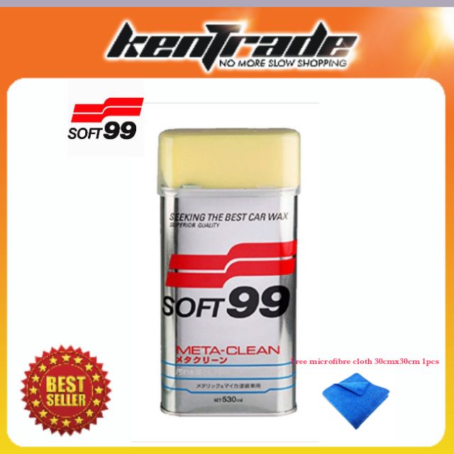 Soft99 New Meta Clean Liquid Wax 530ml ( Original Soft99 Made In Japan ...