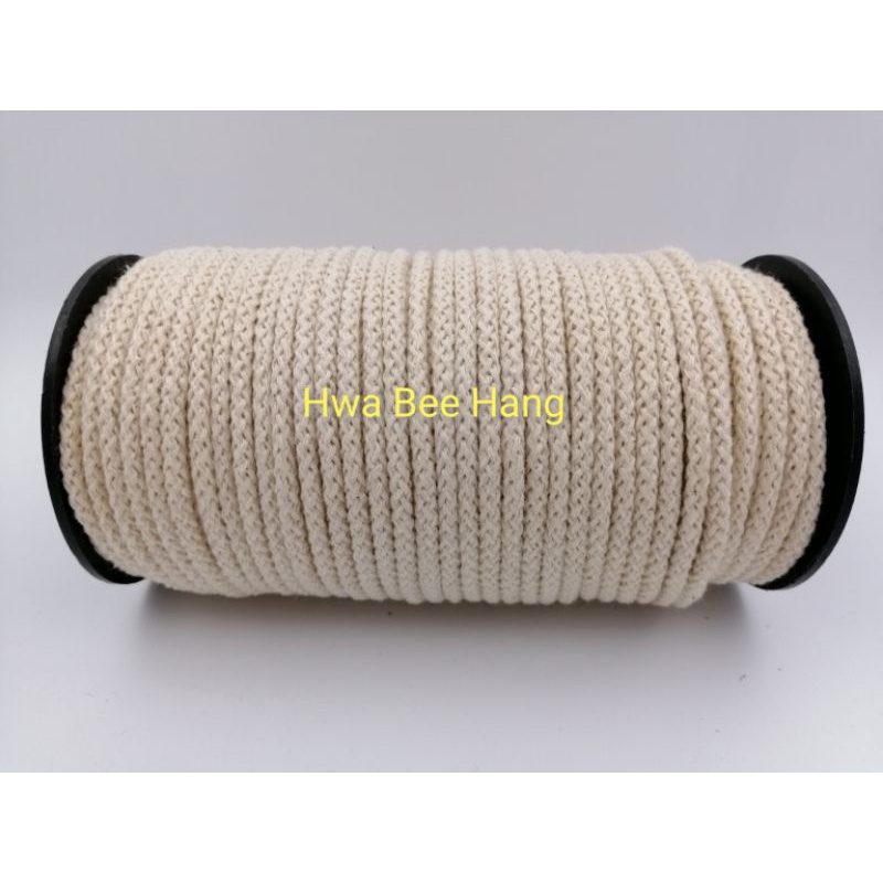 Tali cotton / Cotton rope 5mm (1 meter) | Shopee Malaysia