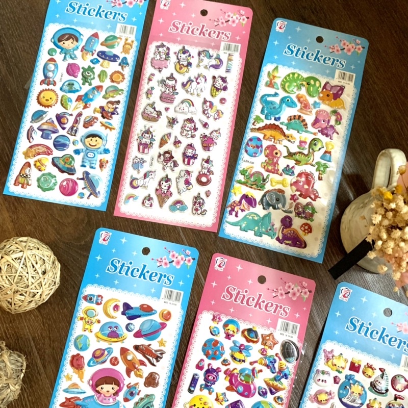 Children sticker cute sticker sticky notes fancy stickers | Shopee Malaysia