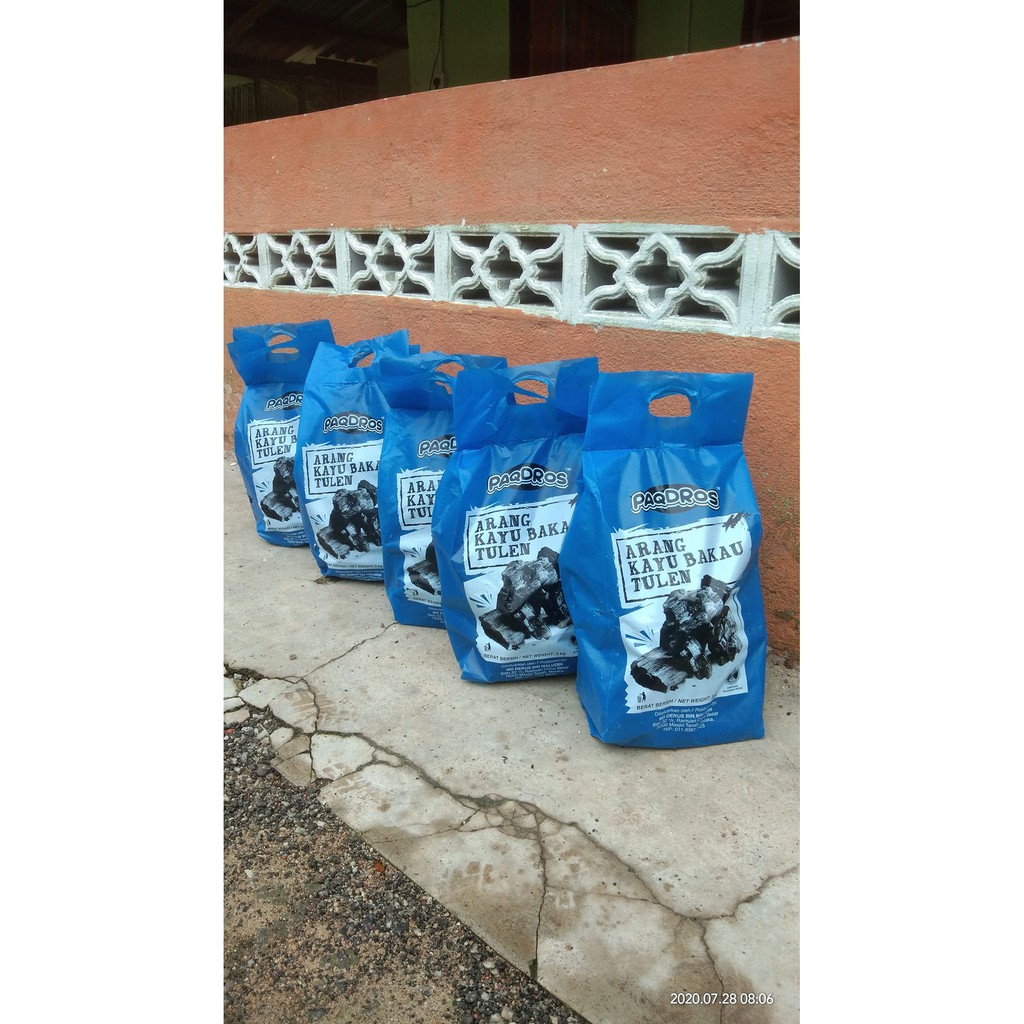 PAQDROS ARANG KAYU BAKAU TULEN 3KG | Shopee Malaysia