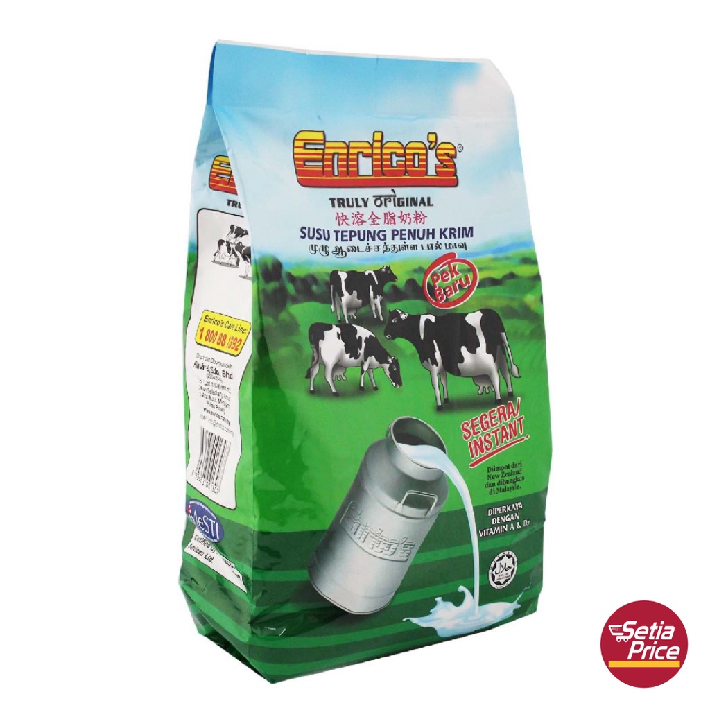 ENRICOS INSTANT FULL CREAM MILK POWDER 900G | Shopee Malaysia