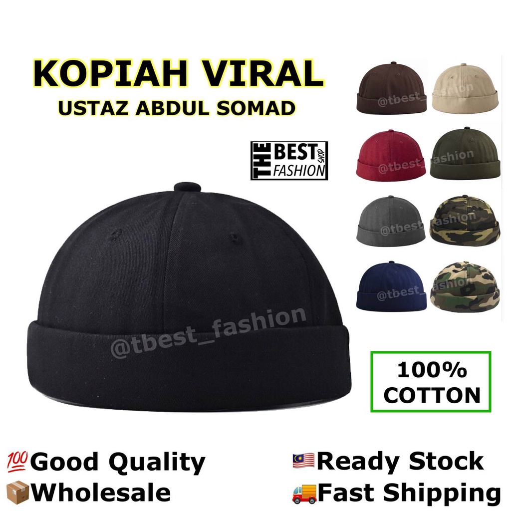 New Trend Topiah Songkok Miki Hat Topi Kopiah Viral Abdul Somad Baru ...
